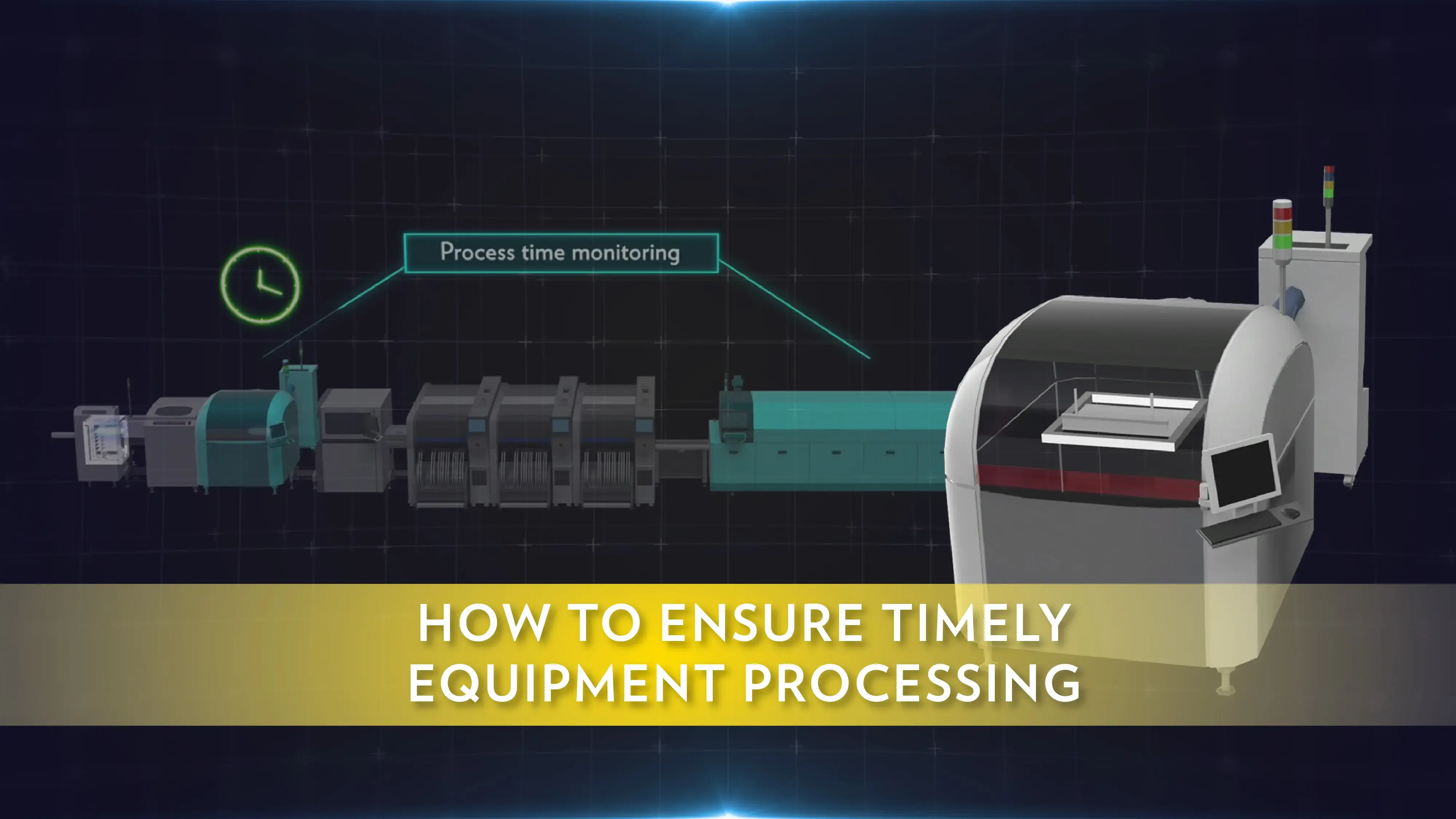 Process Time Control Over SMT Line with MES Solution